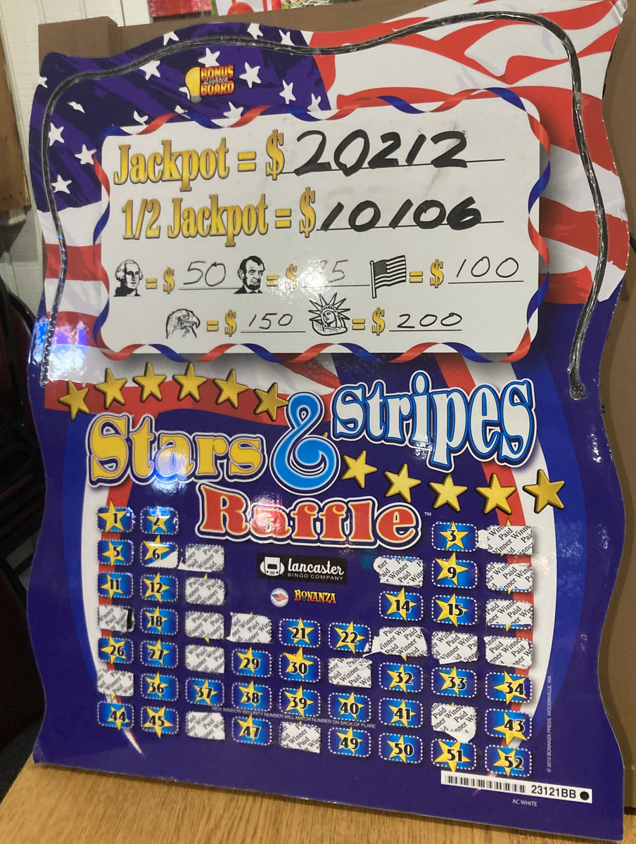 Stars & Stripe Progressive Boards – Lucky Duck Novelty