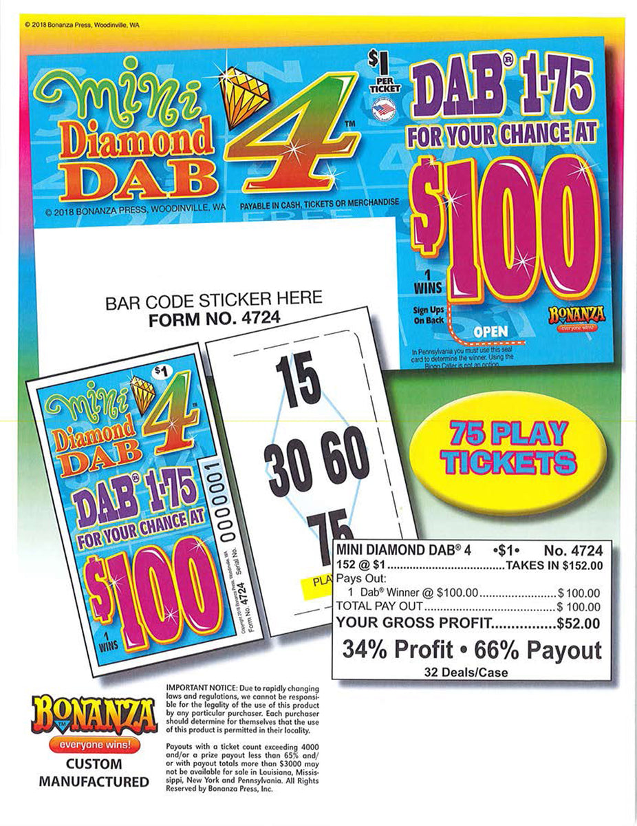 Y - Seal Cards - 152 Count - Mini Diamond Dab – Lucky Duck Novelty